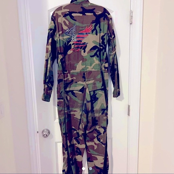 Pants & Jumpsuits | Custom Military Flight Suit | Poshmark